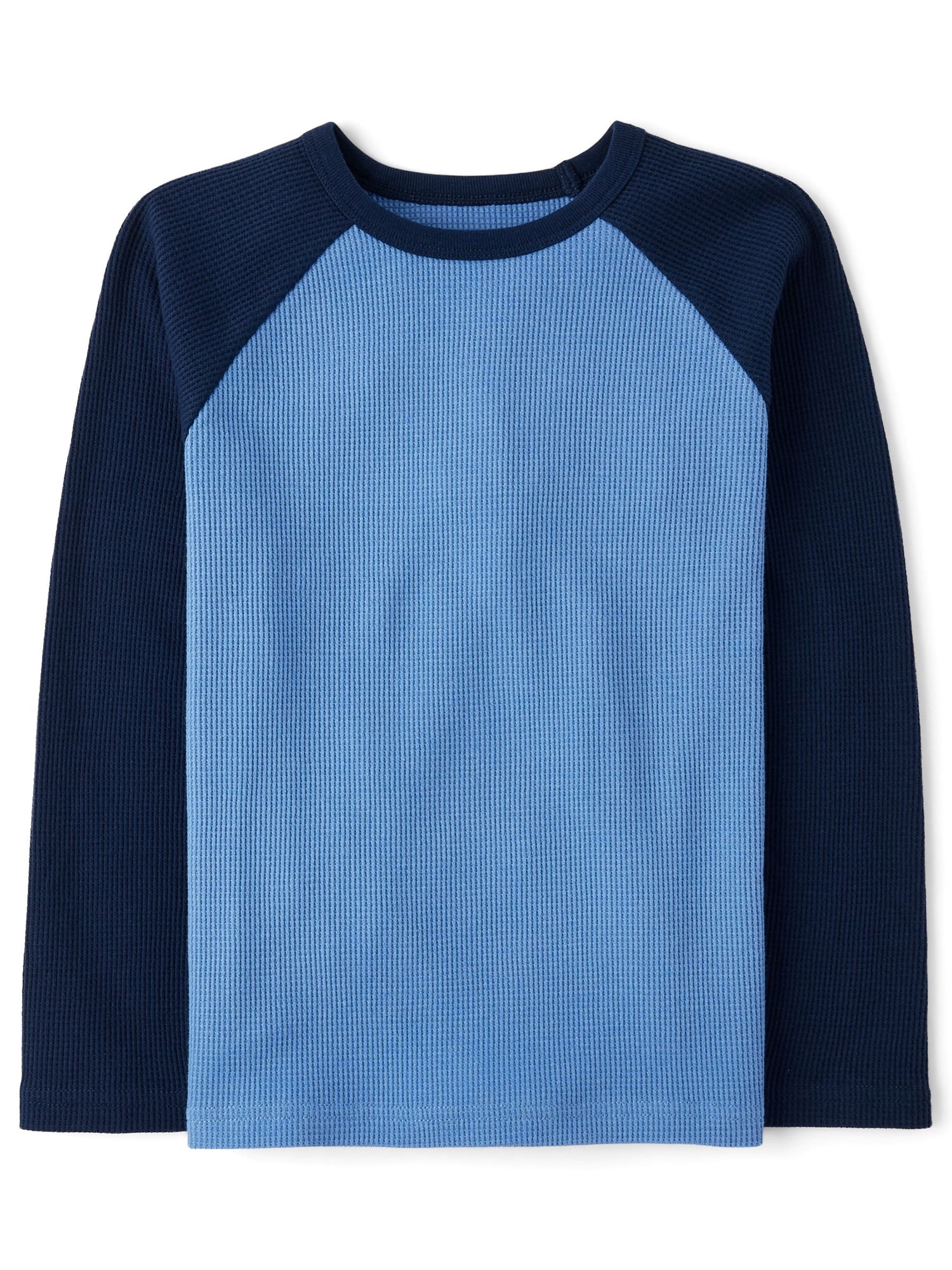 The Children's Place Boys Long Sleeve Colorblock Thermal Raglan Top ...