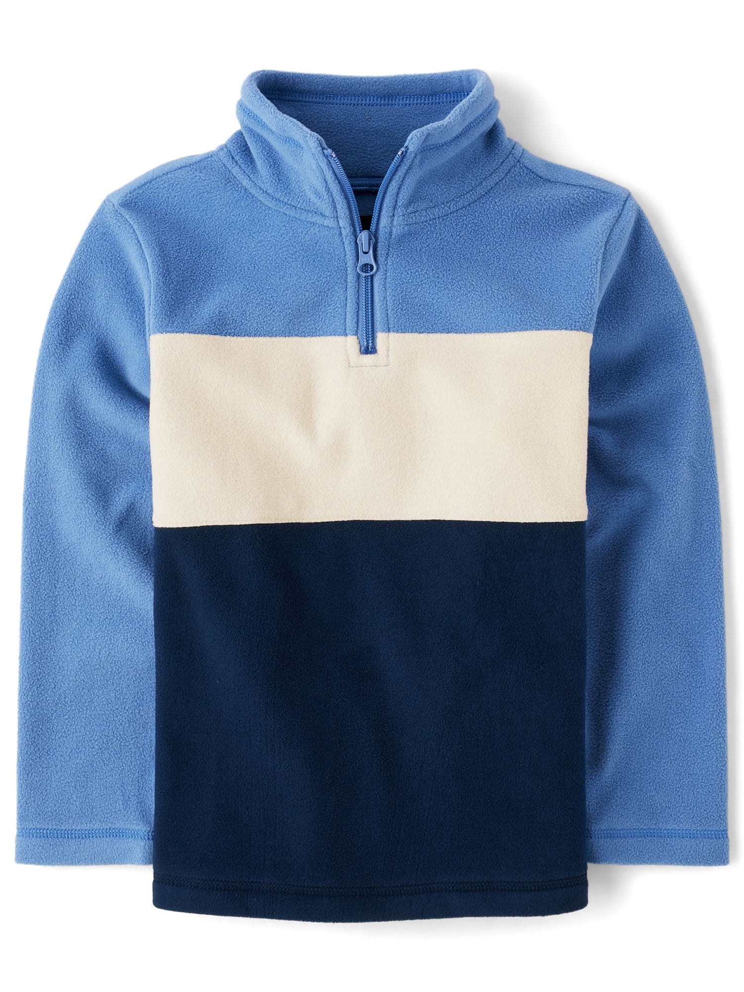 The Children's Place Boys Long Sleeve Half Zip Fleece Pullover XS-XXL ...