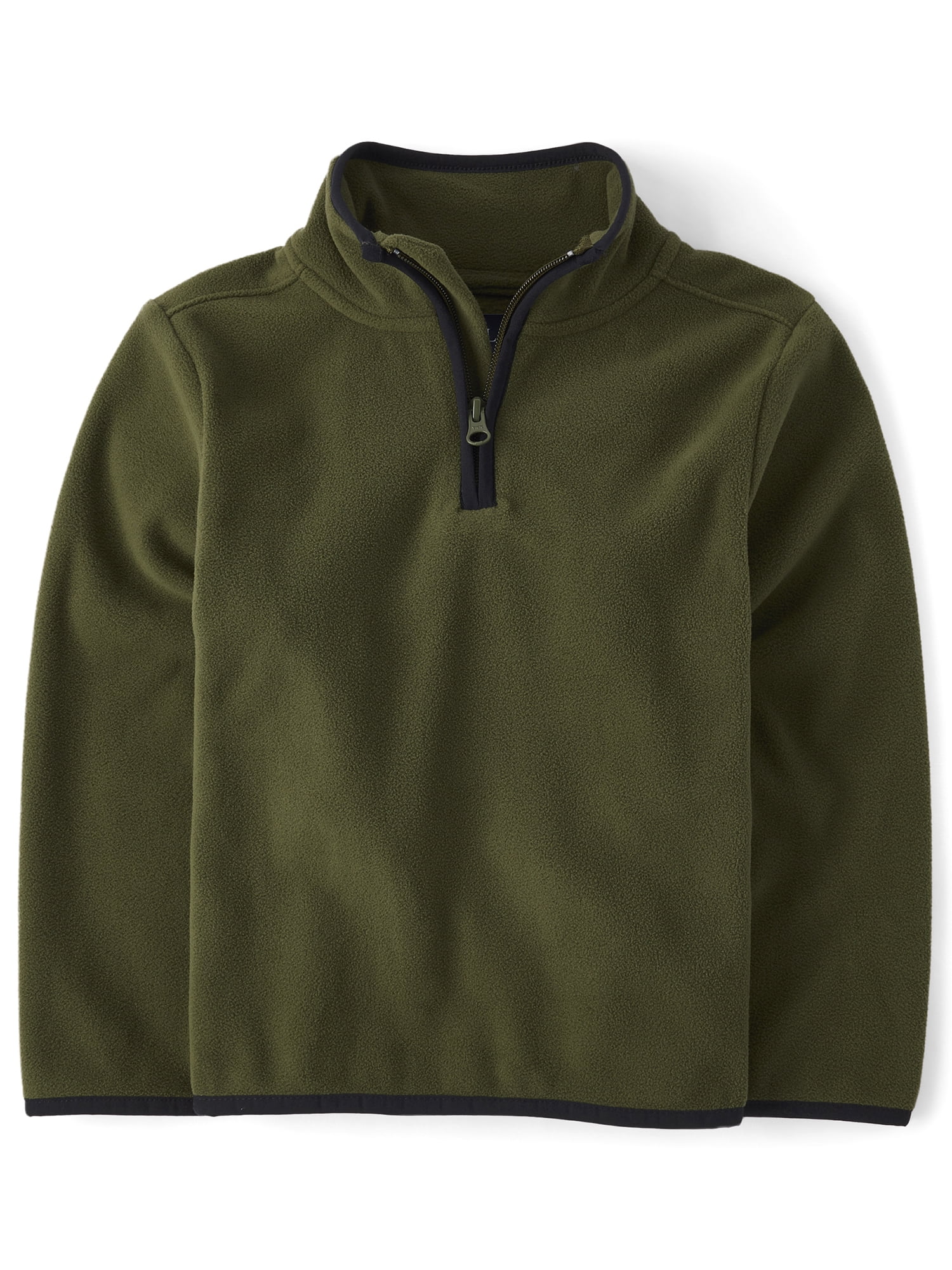 The Children's Place Boys Long Sleeve Microfleece Half Zip Pullover ...