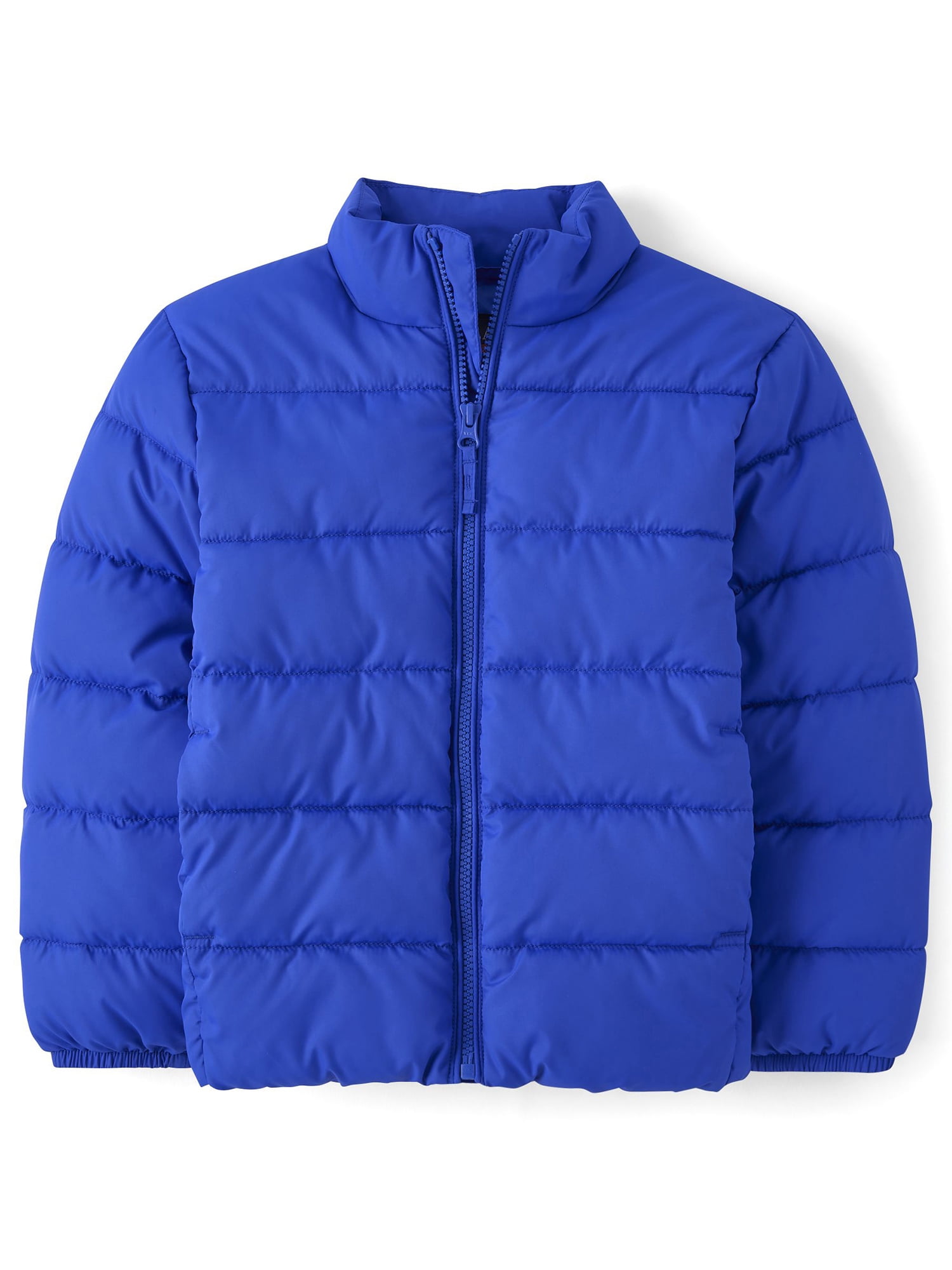 The Children's Place Boys Long Sleeve Zip-Up Puffer Winter Jacket ...