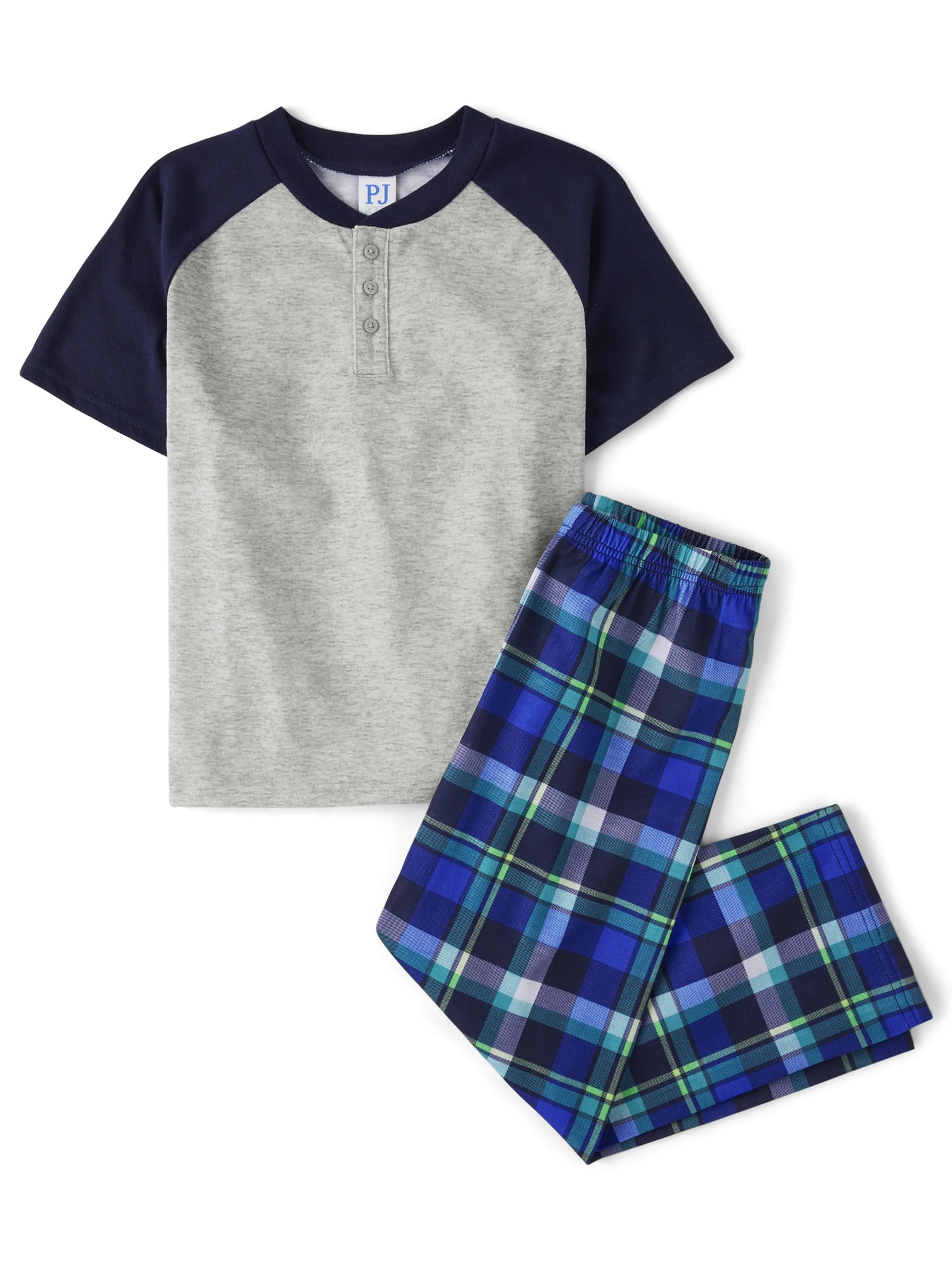 The Children's Place Boys Short Sleeve Pajama Set, 2-Piece, Sizes XS ...