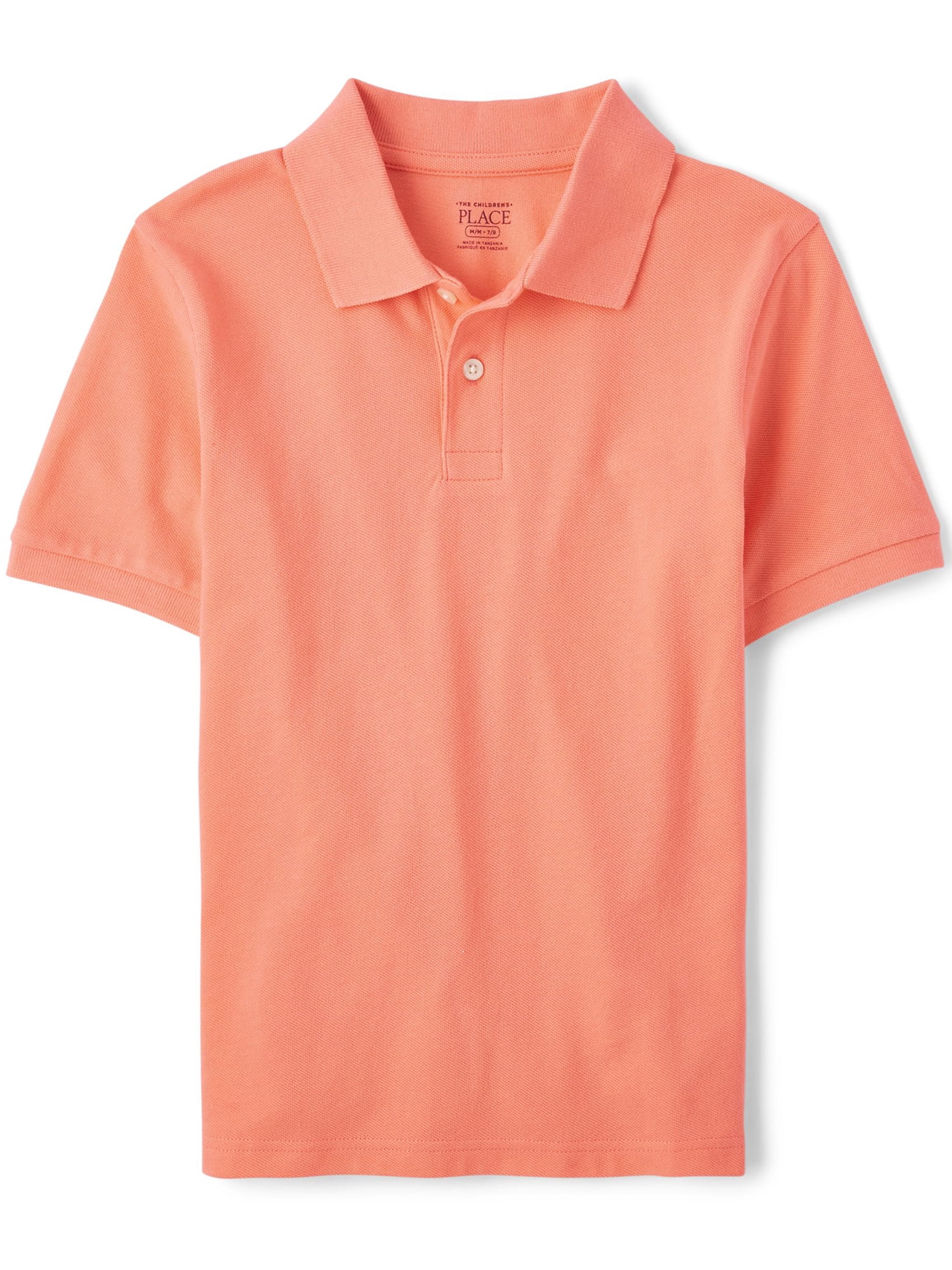 The Children's Place Boys Short Sleeve Pique Polo, Sizes XS-XXL ...