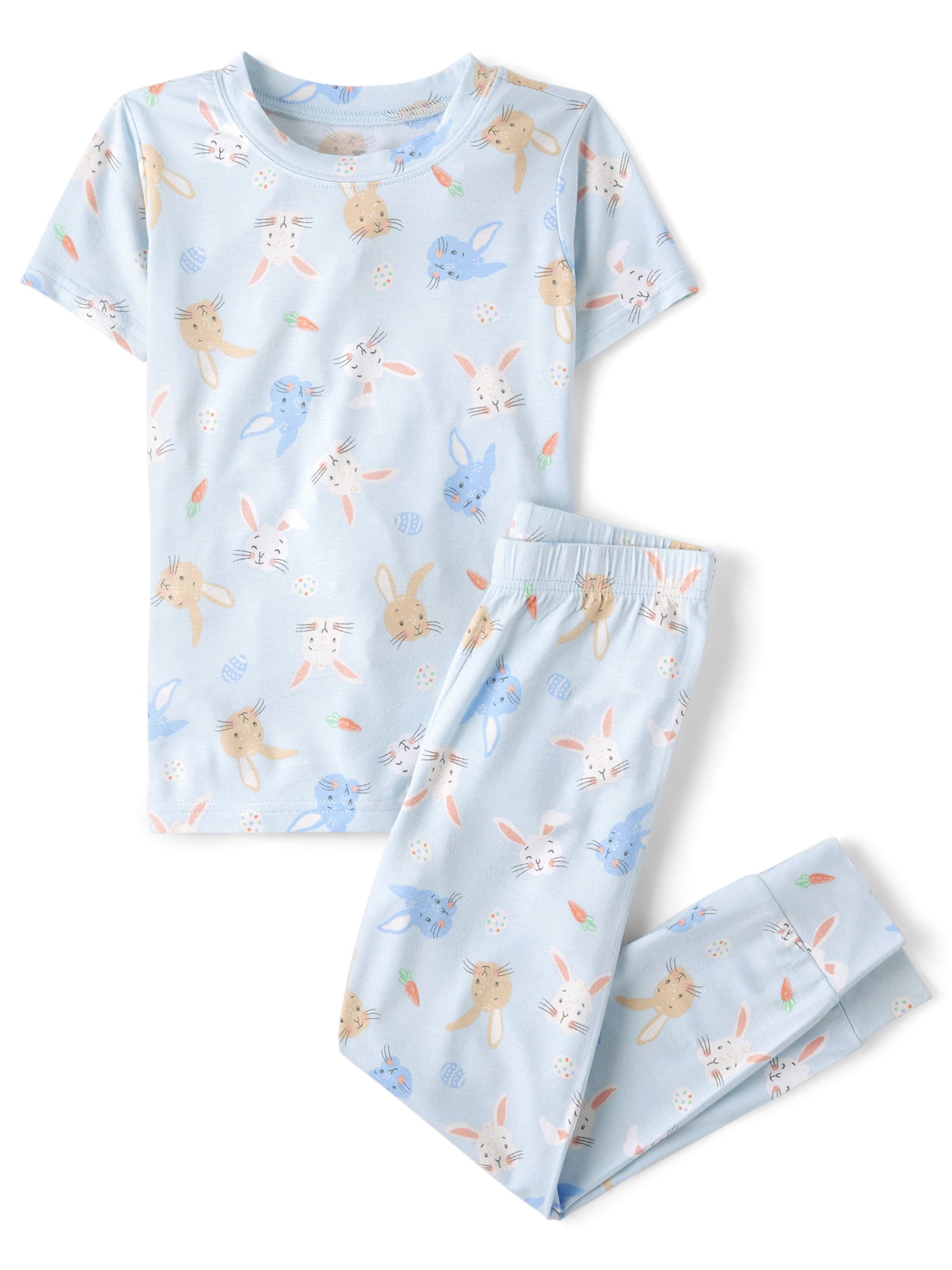 The Children's Place Boys Short Sleeve Snug Fit Easter Print Cotton ...