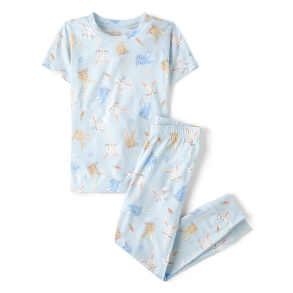 The Children's Place Boys Short Sleeve Snug Fit Easter Print Cotton ...
