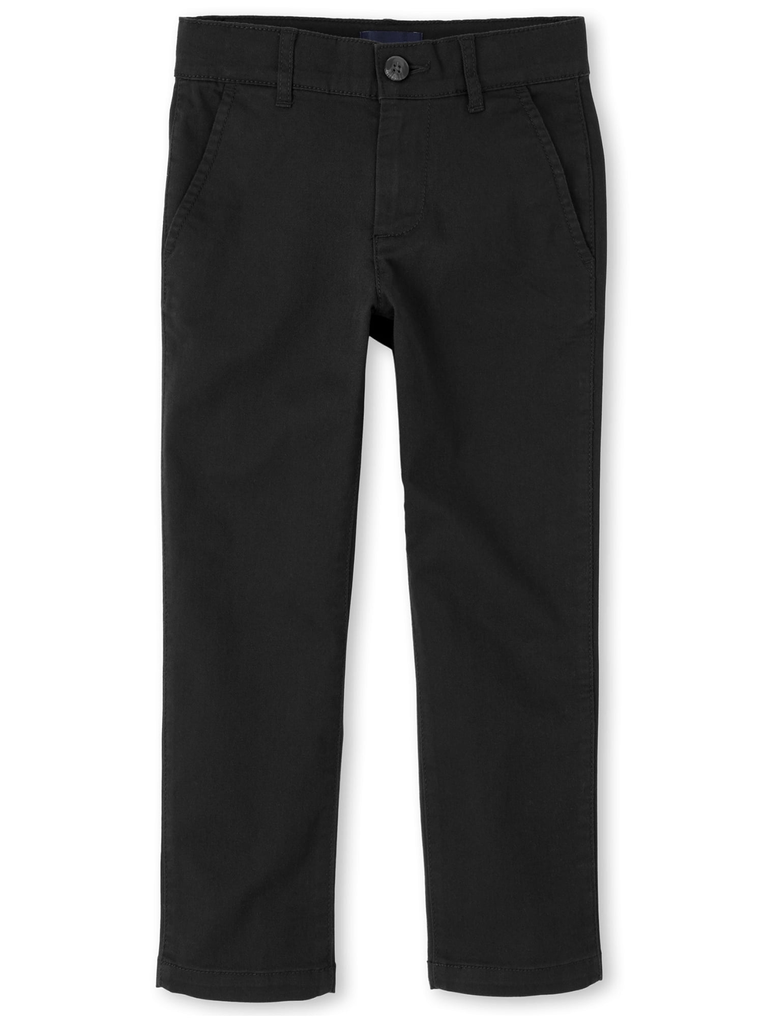 The Children's Place Boys Uniform Stretch Skinny Chino Pants, Sizes 4 ...
