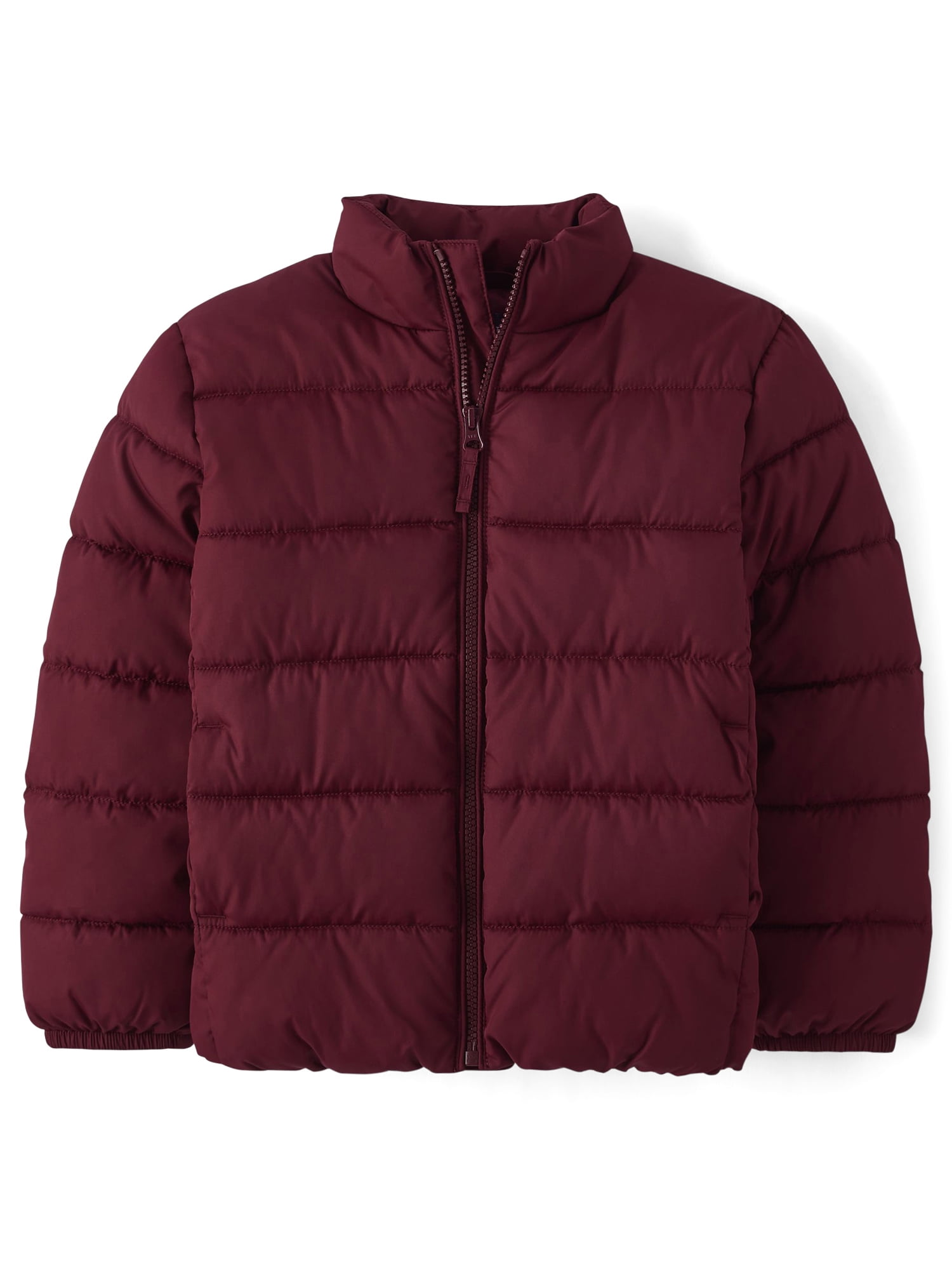 The Children's Place Boys Zip-Up Puffer Winter Jacket, Sizes XS-XXL ...