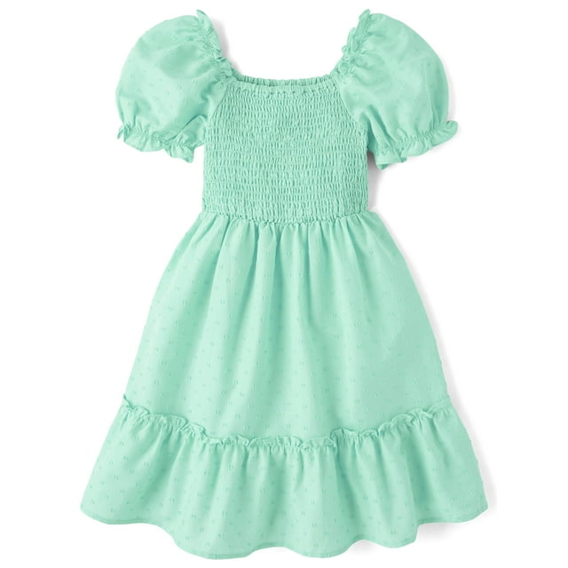 The Children's Place Easter Mommy and Me Puff Ruffle Dress, Sizes XS ...