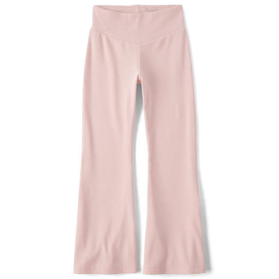 The Children's Place Girls Active Cozy Sueded Rib Flare Leggings, Sizes ...
