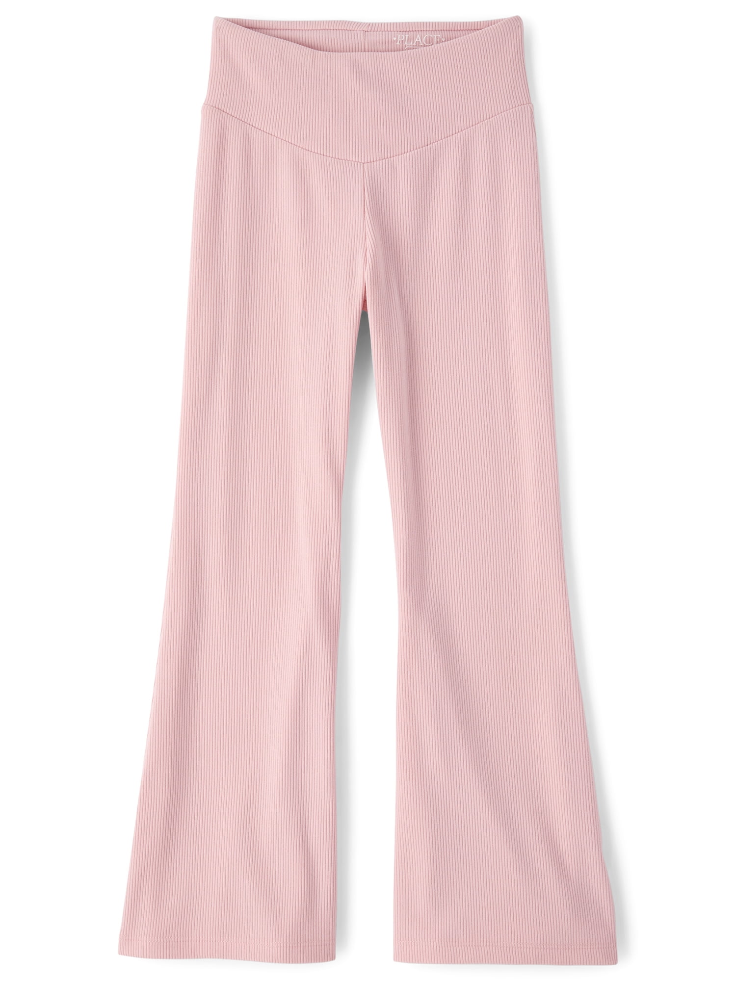 The Children's Place Girls Active Cozy Sueded Rib Flare Leggings, Sizes ...