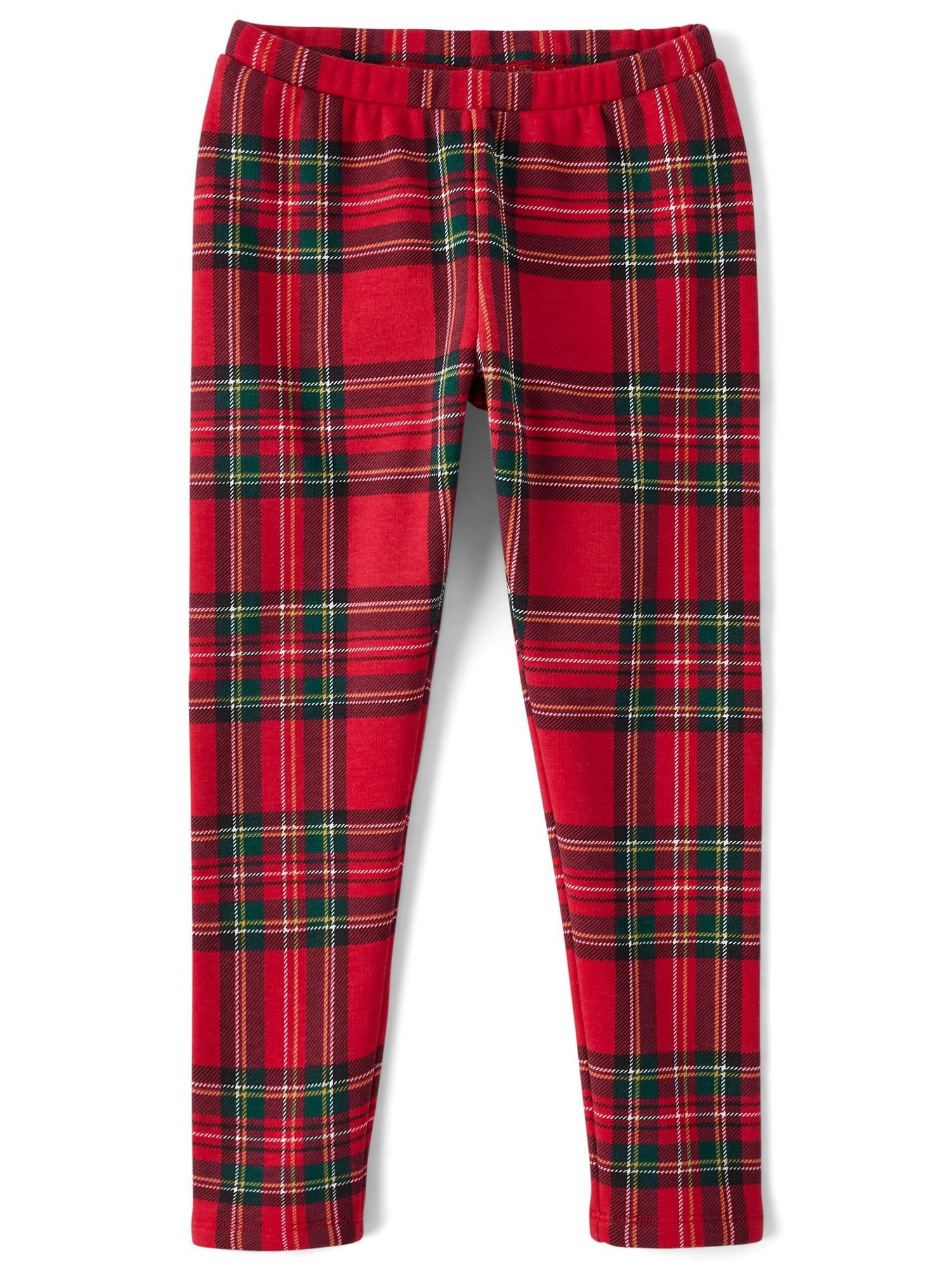 The Children's Place Girls Pull On Printed Velboa Cozy Leggings, Sizes ...