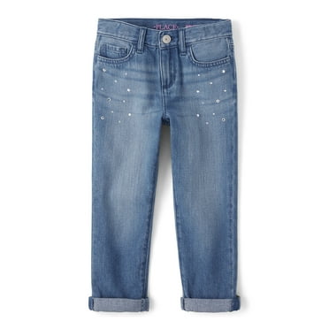 Wonder Nation Girls Kid Tough Super Skinny Jeans, Sizes 4-18 & Plus ...