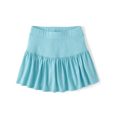 Squeeze Girls' Utility Pocket Denim Skort, Sizes 7-12 - Walmart.com