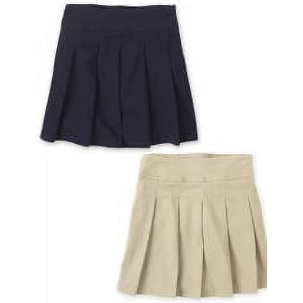 The Children's Place Girls Uniform Pleated Skort, 2-Pack, Sizes XS-XXL ...