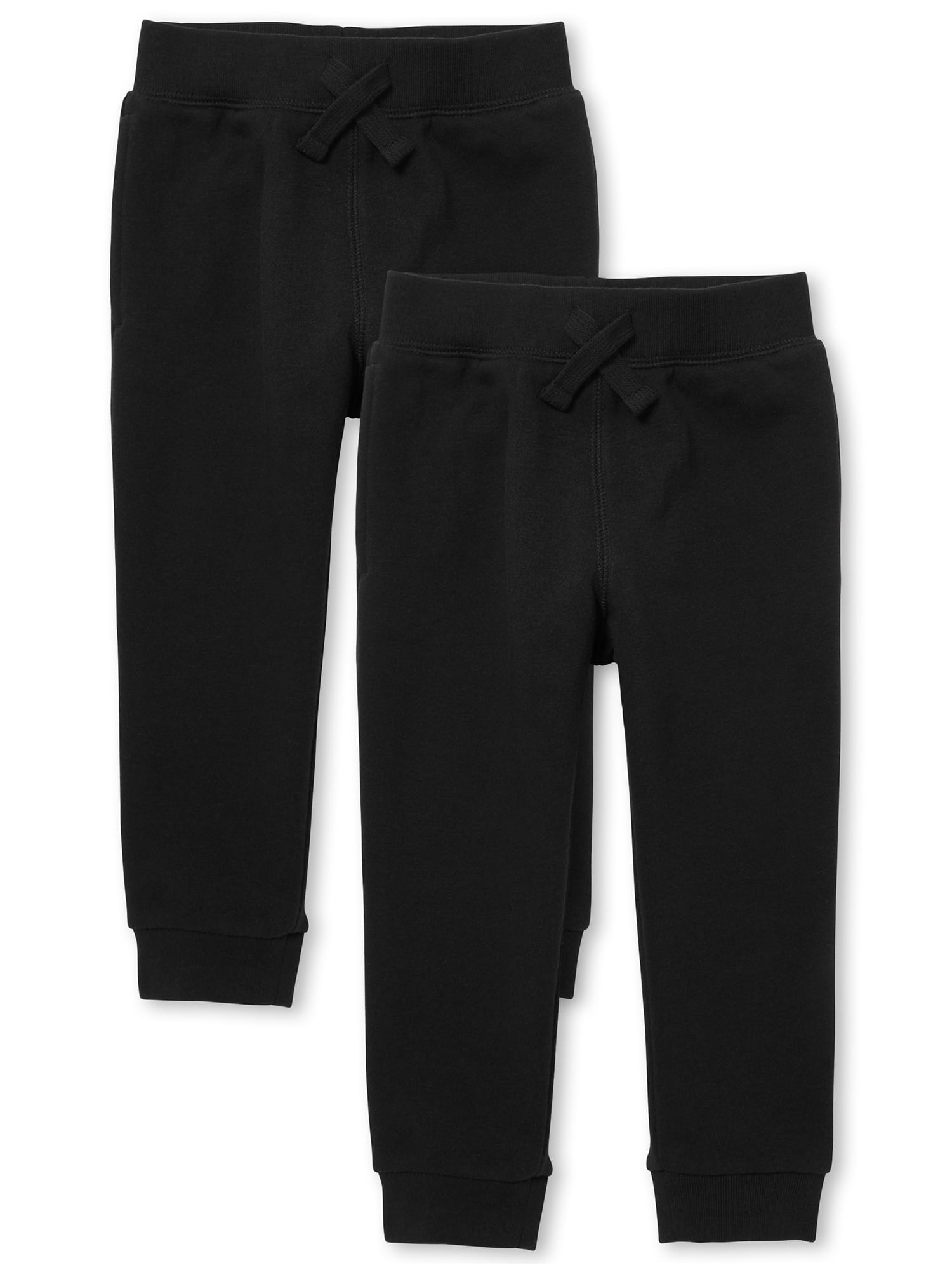 The Children's Place Boys Baby Toddler Jogger Sweatpants, 2-Pack, Sizes ...