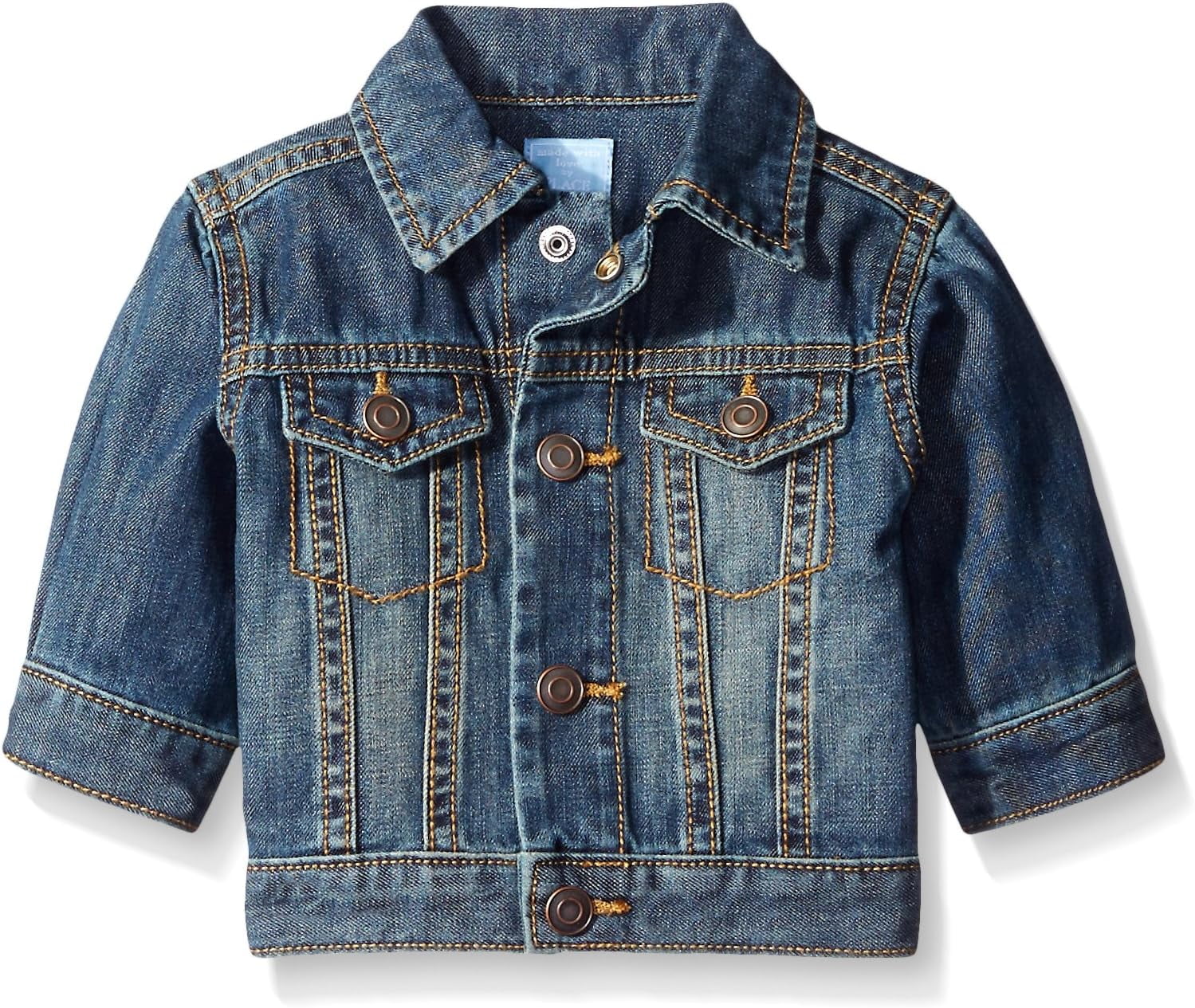 The Childrens Place Baby Denim Jean Jacket - Cotton Toddler - Walmart.com