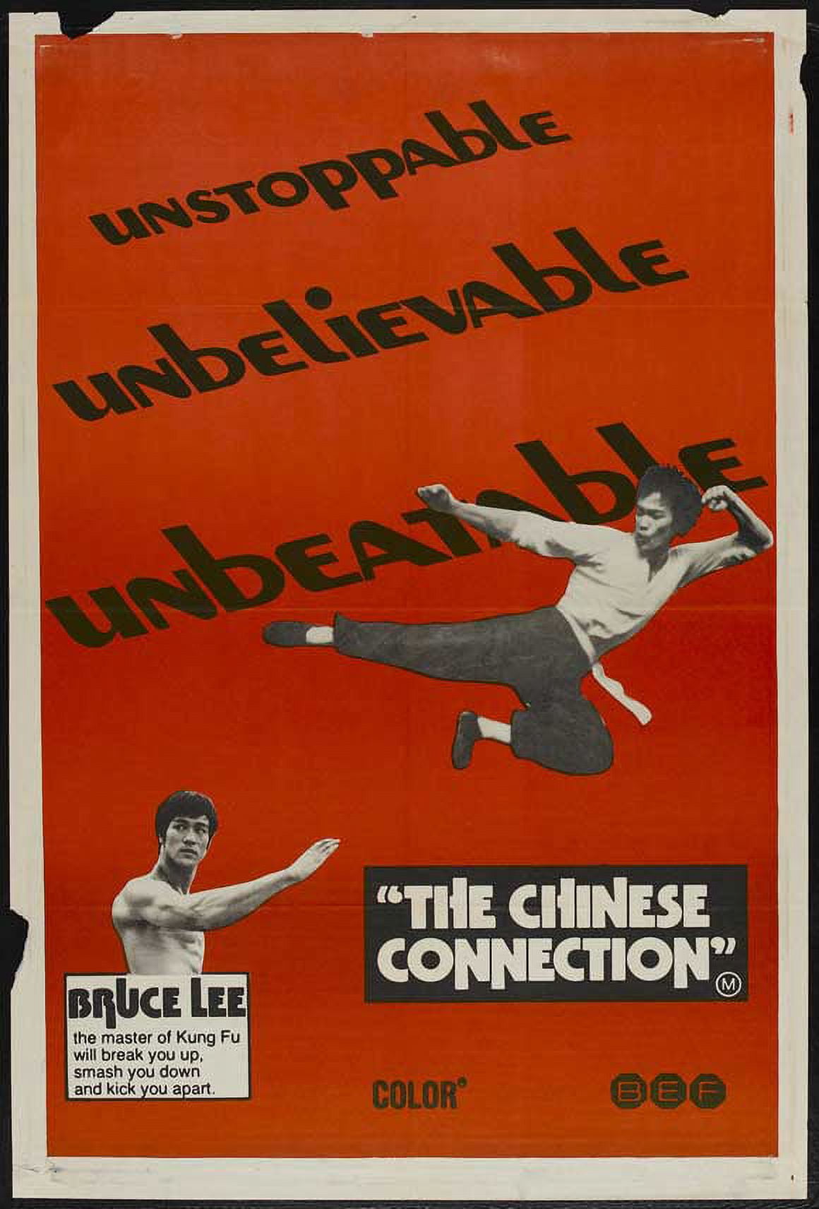 The Chinese Connection - movie POSTER (Style C) (11" x 17") (1973 ...