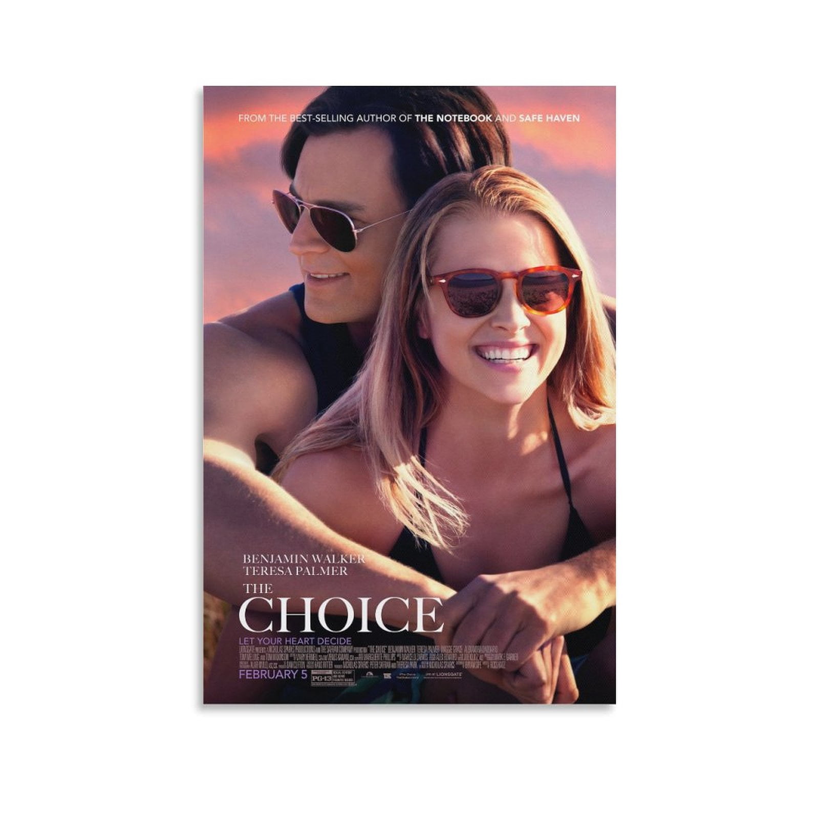 The Choice Classic Movie Poster Posters Wall Art Painting Canvas Gift ...