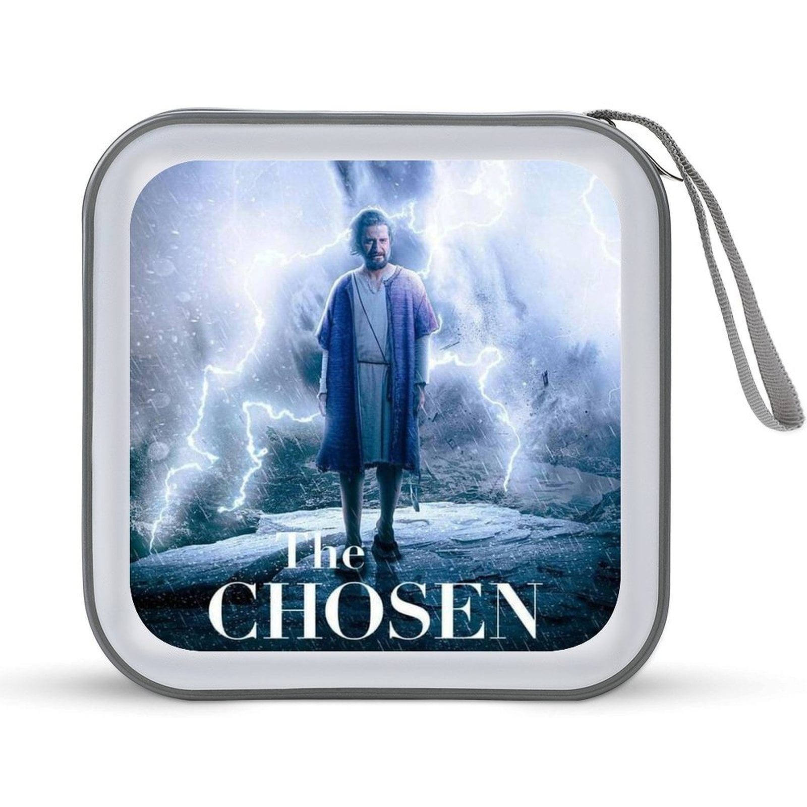 The Chosen CD Case, 40 Capacity VCD/DVD Case Holders Wallet Hard ...