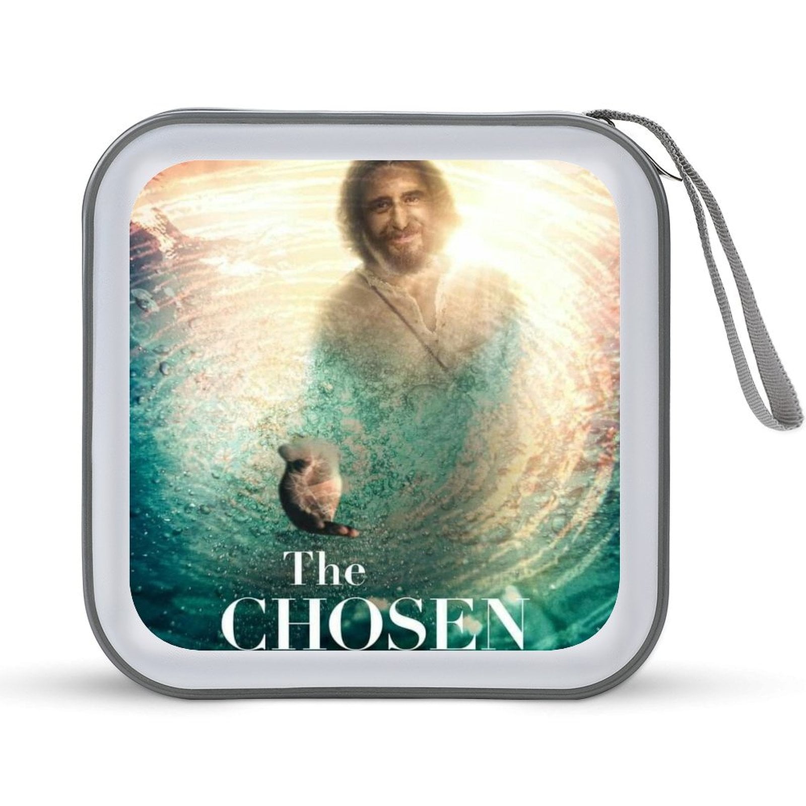 The Chosen CD Case, 40 Capacity VCD/DVD Case Holders Wallet Hard ...