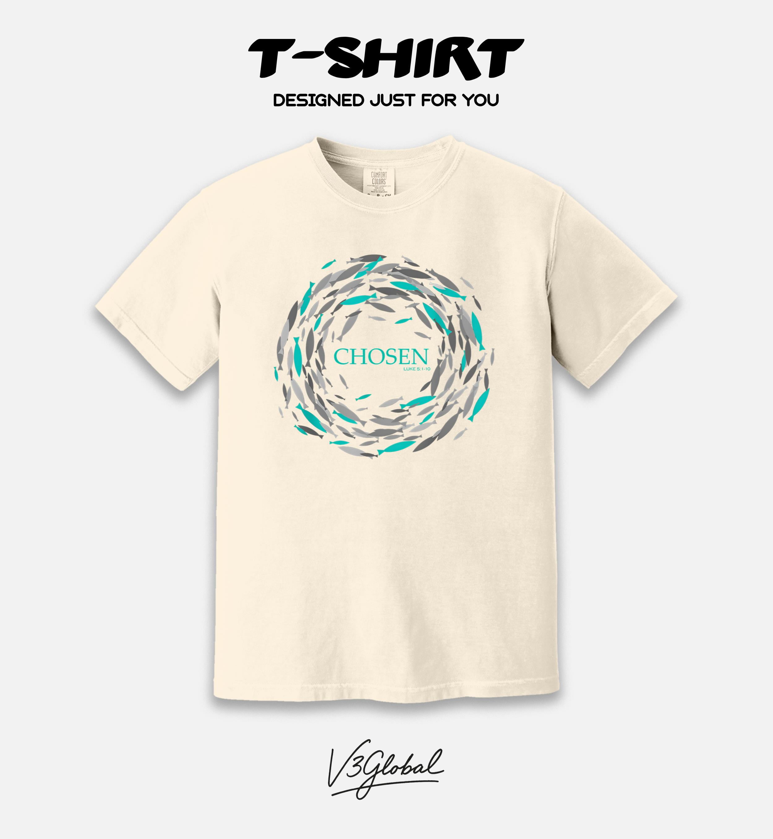 The Chosen Fish Swim Against The Current TV Show Fan Art Comfort Color ...