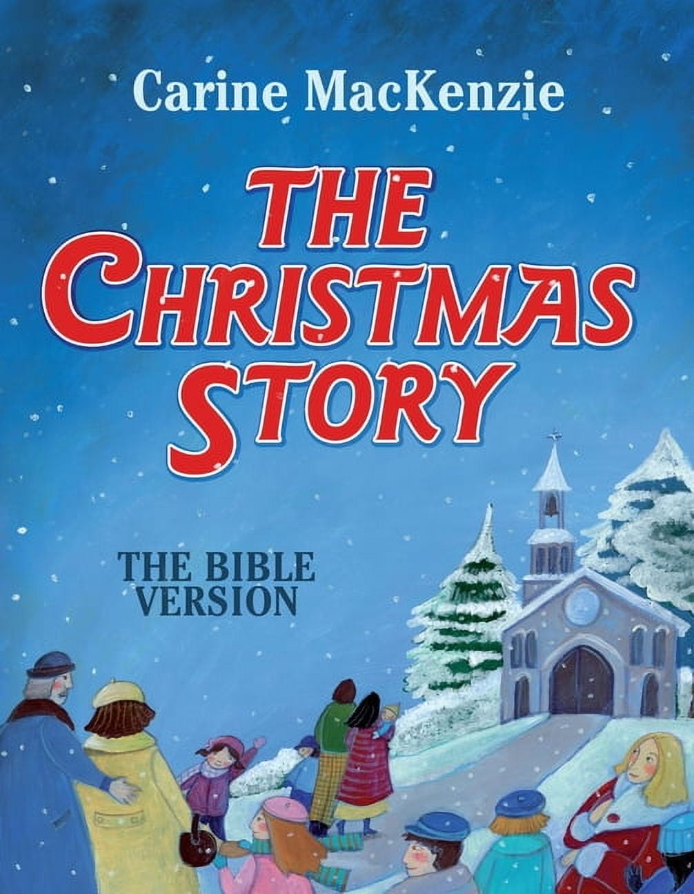 The Christmas Story: The Bible Version, (Hardcover) - Walmart.com