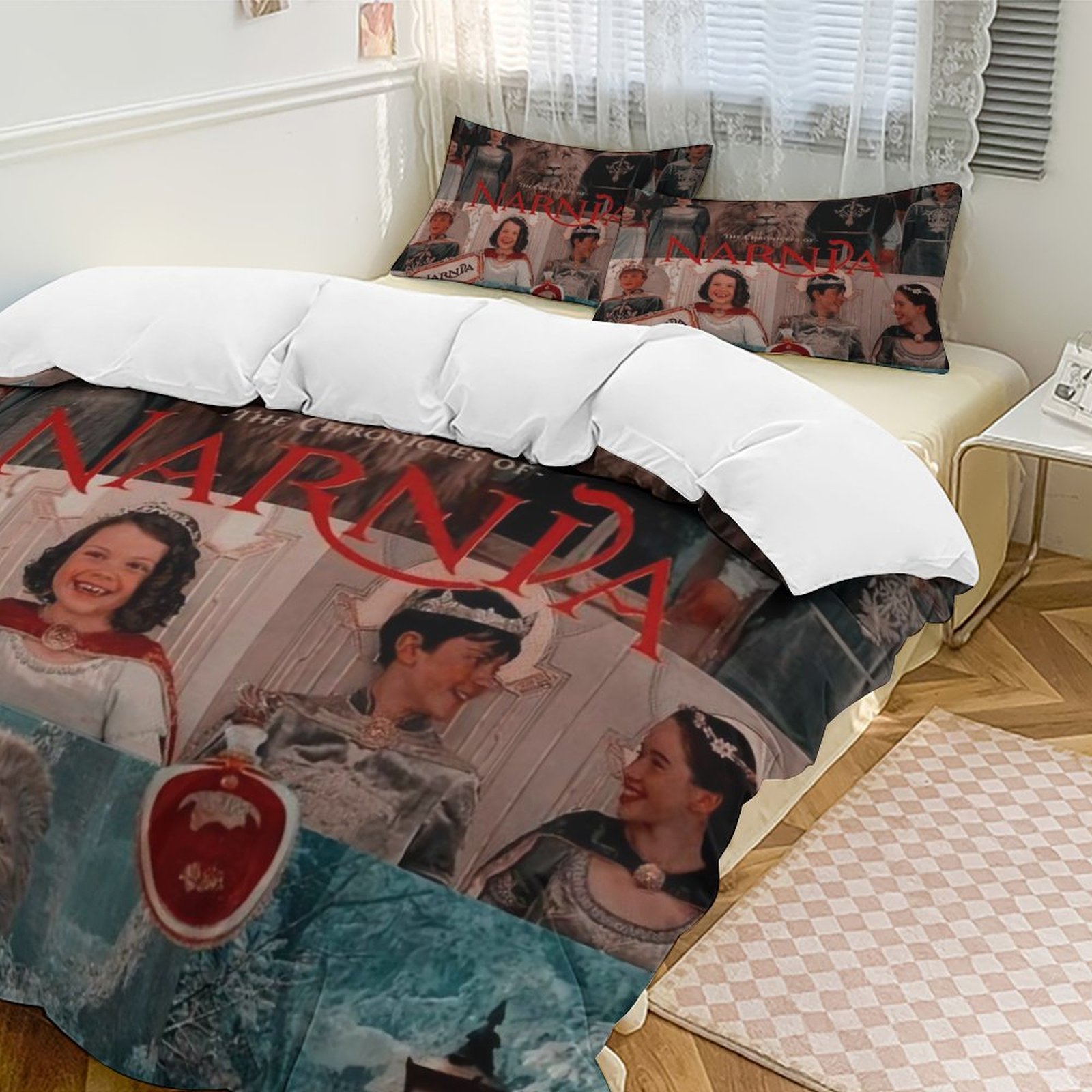 The Chronicles of Narnia Anime Duvet Cover 3 Piece Bedding Set,Teen ...