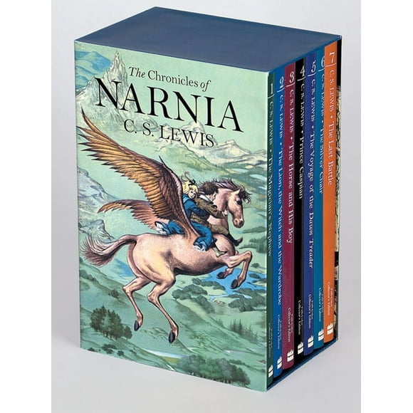 The Chronicles of Narnia Full-Color Paperback 7-Book Box Set: 7 Books ...