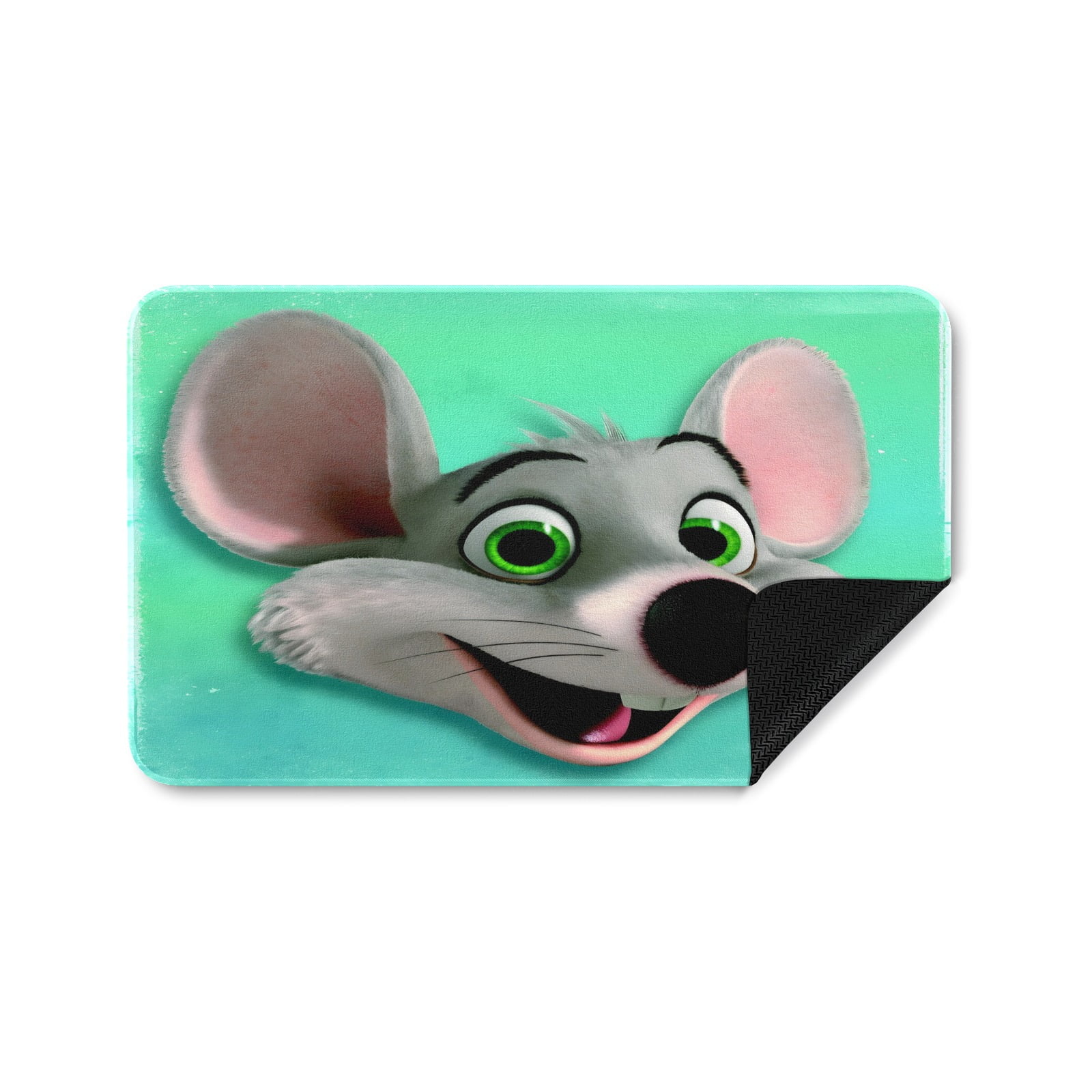 The Chuck E Cheese Patterned Floor Mat Is Durable And Easy To Clean ...