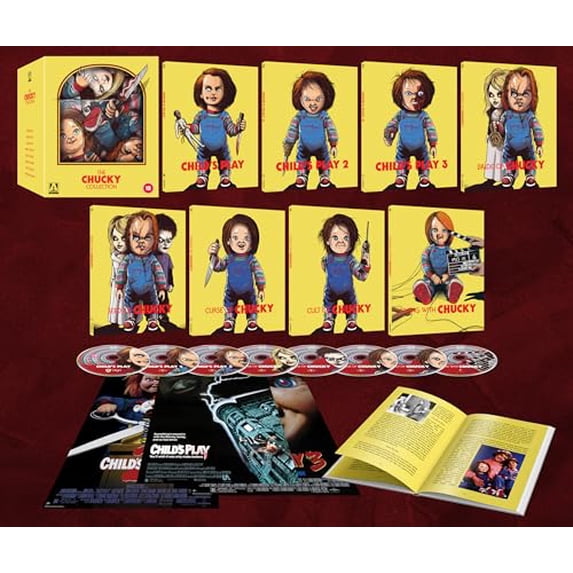 The Chucky Collection (Blu-ray) Lawrence Dane Travis Fine Dean Jacobson ...
