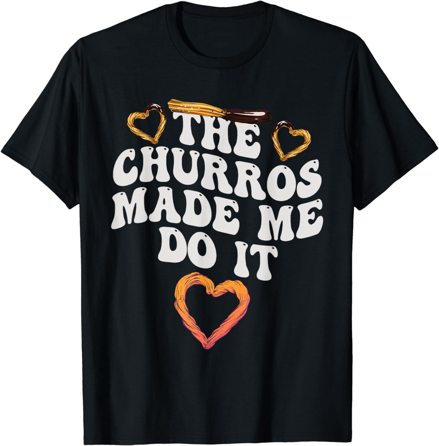 The Churros Made Me Do It Kids Vintage Churro T-Shirt - Walmart.com
