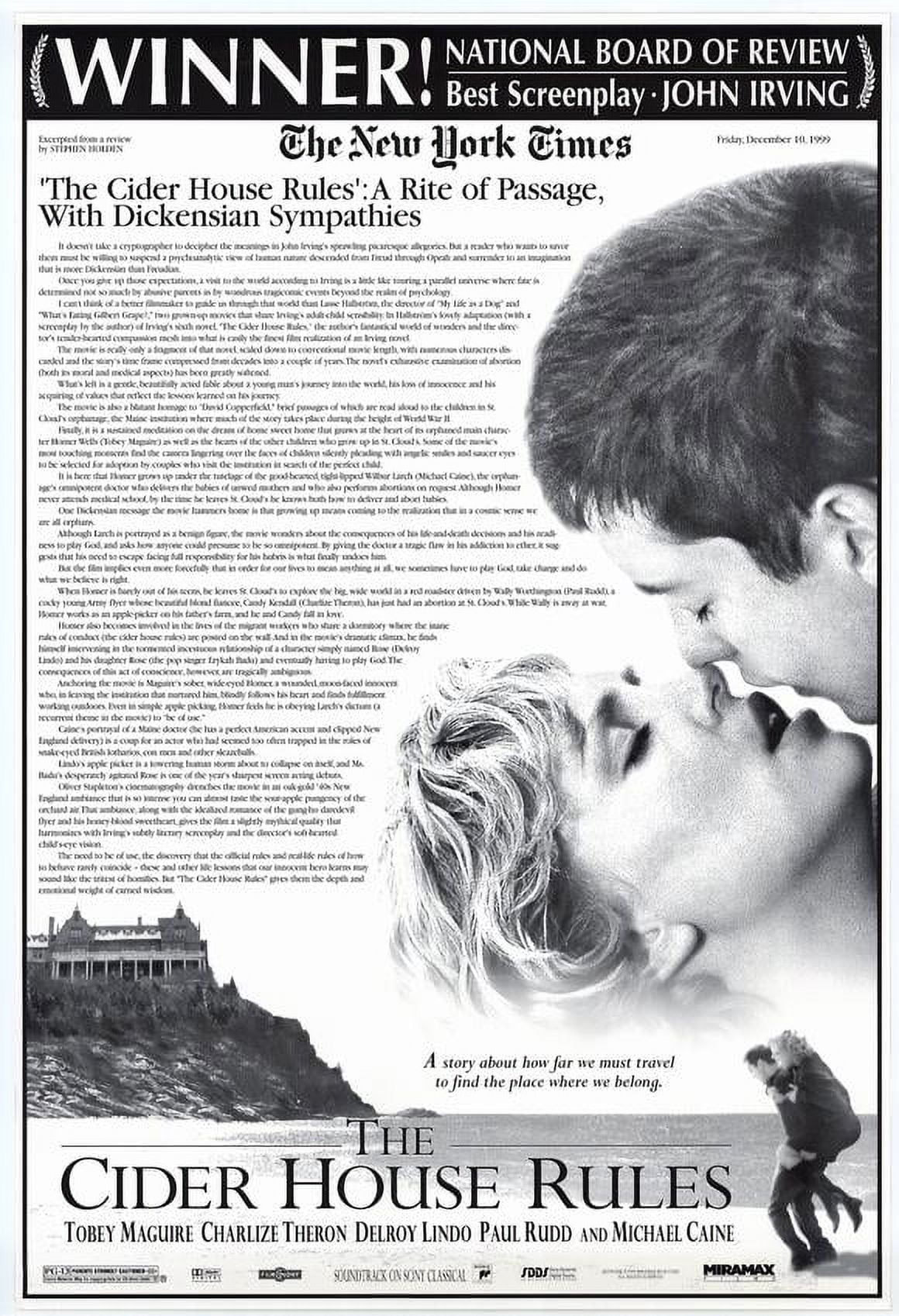 The Cider House Rules - movie POSTER (Style C) (11" x 17") (2000 ...