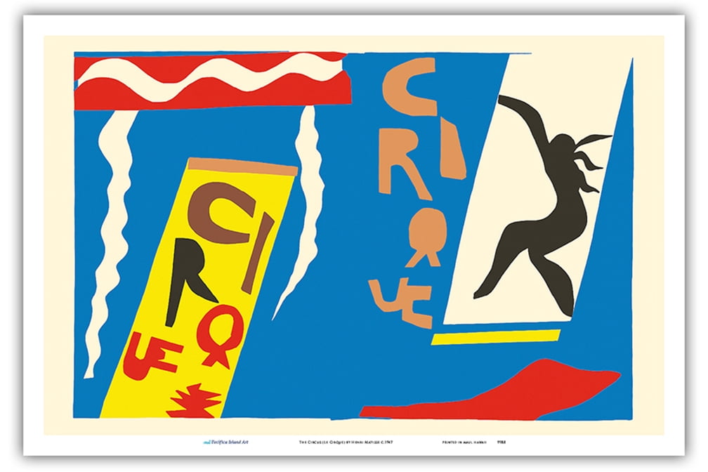 The Circus (Le Cirque) - from the Illustrated Book Jazz - From an ...