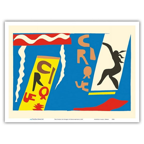 The Circus (Le Cirque) - from the Illustrated Book Jazz - From an ...