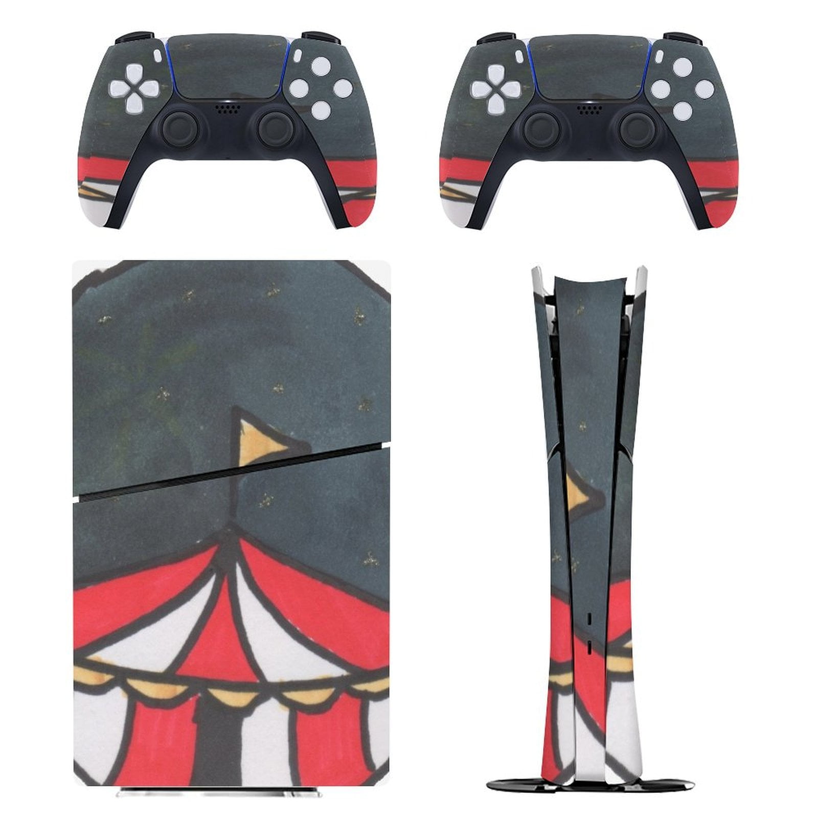 The Circus PS5/PS5 Pro/PS5 Slim Digital Disc Skin Sticker For Console ...