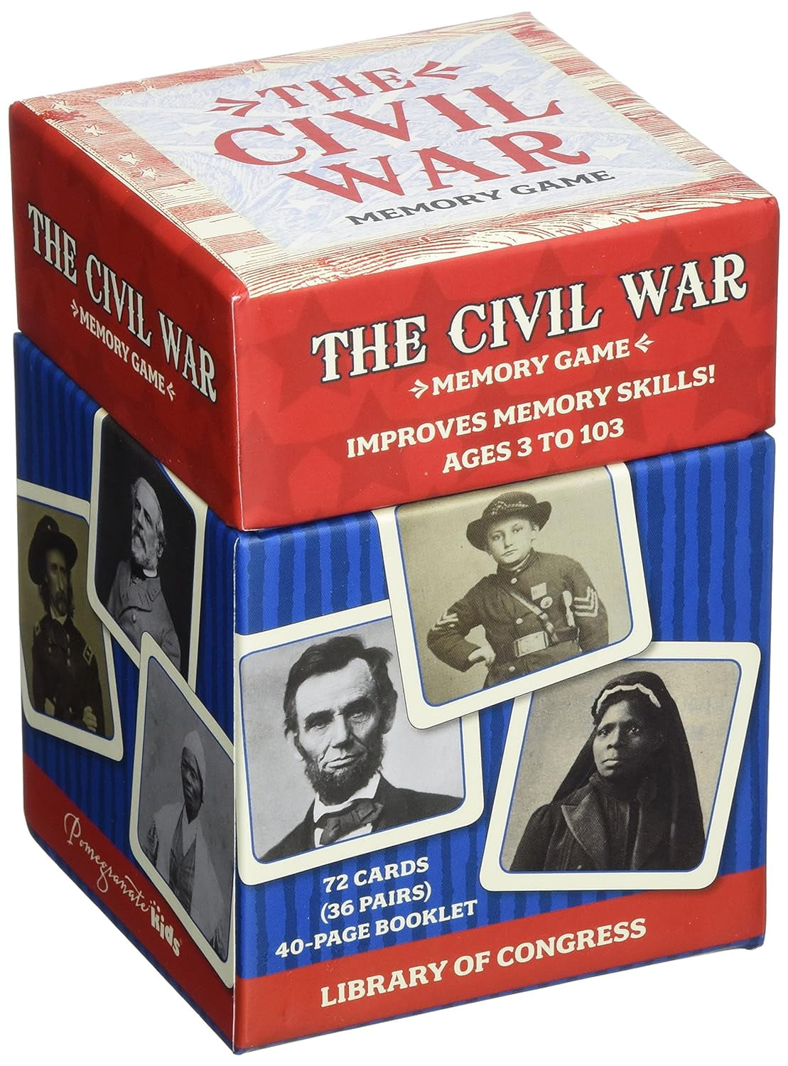 The Civil War Memory Game by Pomegranate (Box Set) - Walmart.com