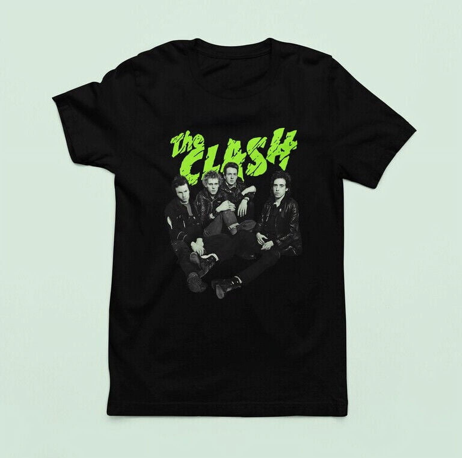 The Clash Band Members Music Short Sleeve T-shirt SH71317 - Walmart.com