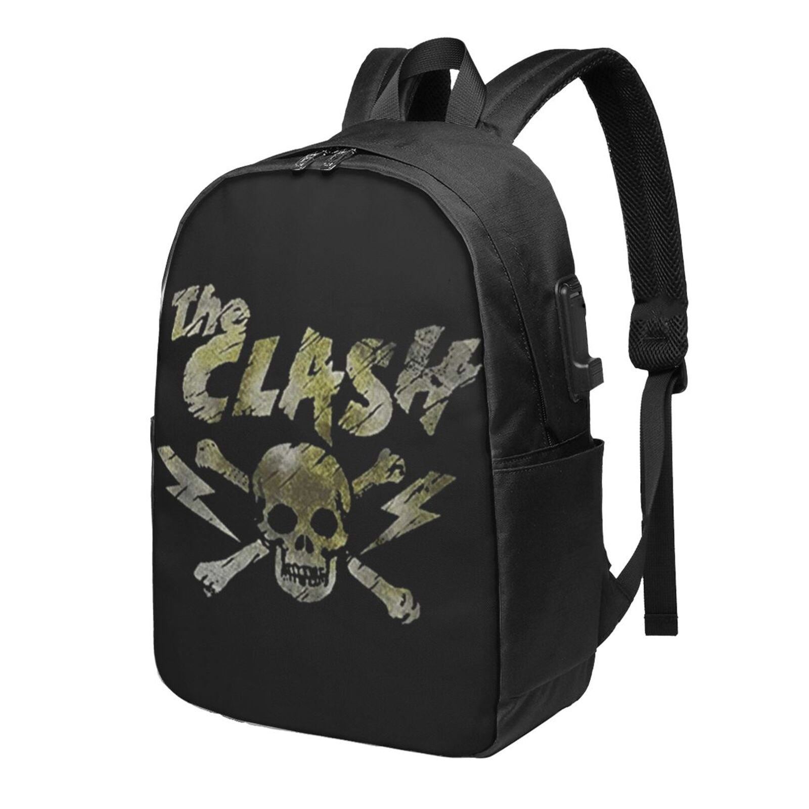 The Clash 'Grunge Skull' Backpack Fashion Travel Backpack Laptop ...