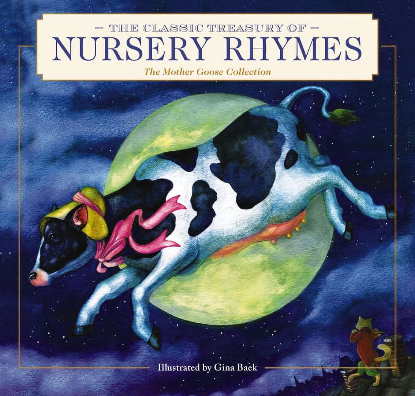 The Classic Treasury of Nursery Rhymes (Hardcover) - Walmart.com