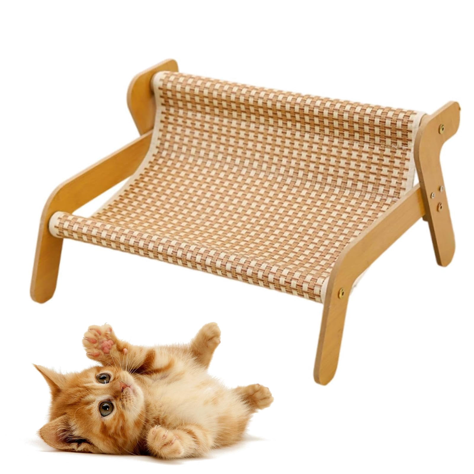 The Claw Lounge, 2025 New Sisal Cat Chair, Natural Fiber Cat Furniture ...