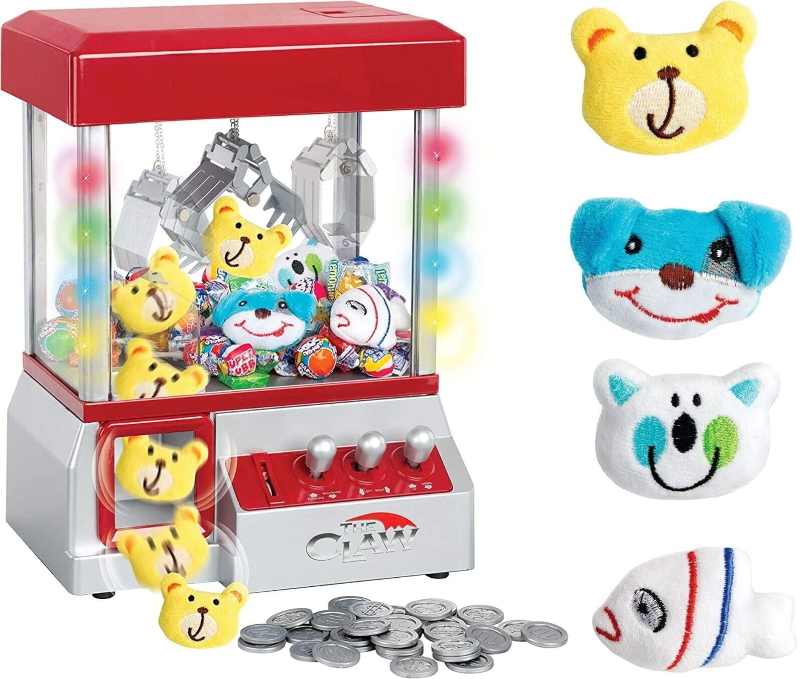 The Claw Toy Grabber Machine with Sounds and Animal Plush - Features ...
