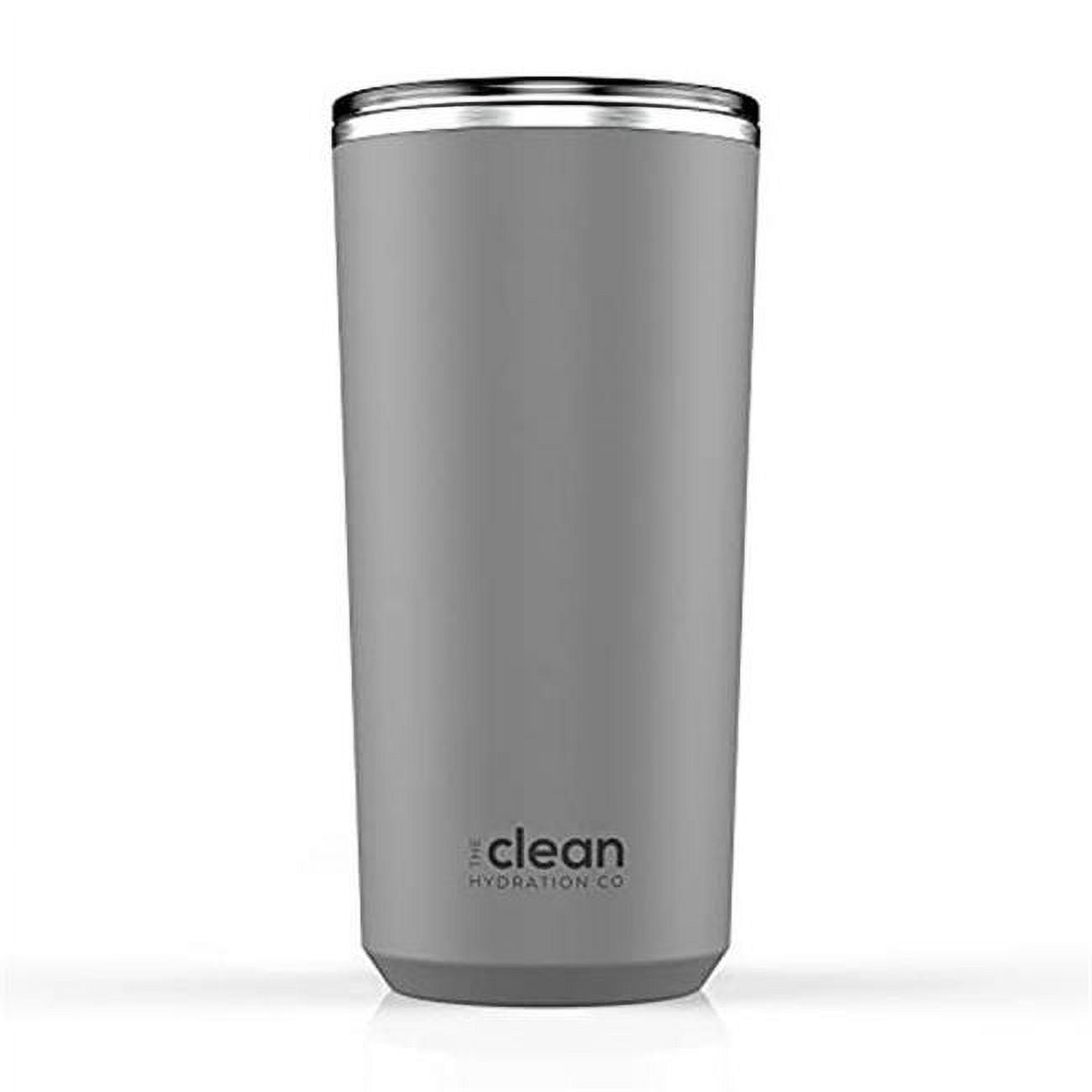 The Clean Hydration 20 oz Insulated Stainless Steel Travel Mug Cup with ...