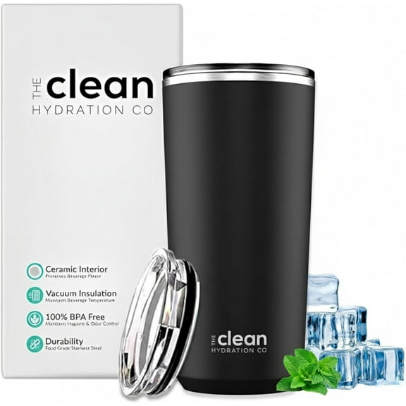 Double-Wall Insulated Glass Tea Infuser Bottle with Press-Release ...