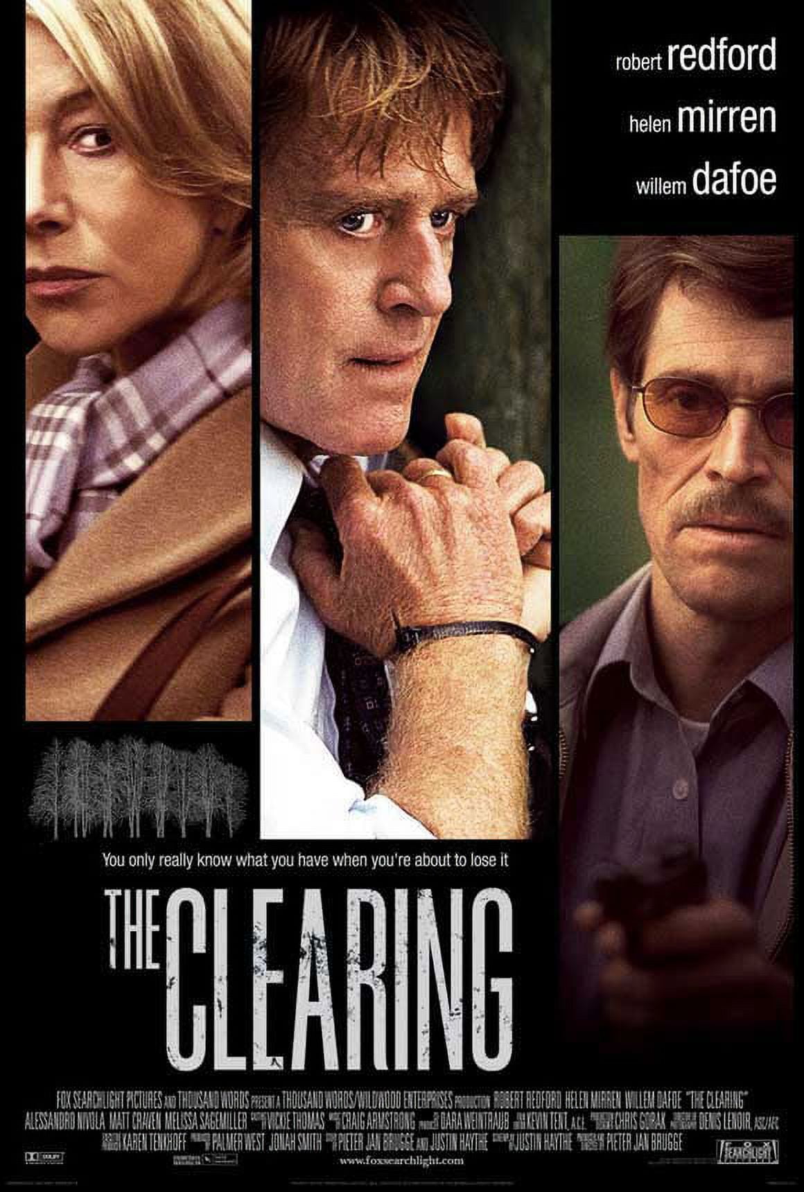 The Clearing - movie POSTER (Style B) (27" x 40") (2004) - Walmart.com