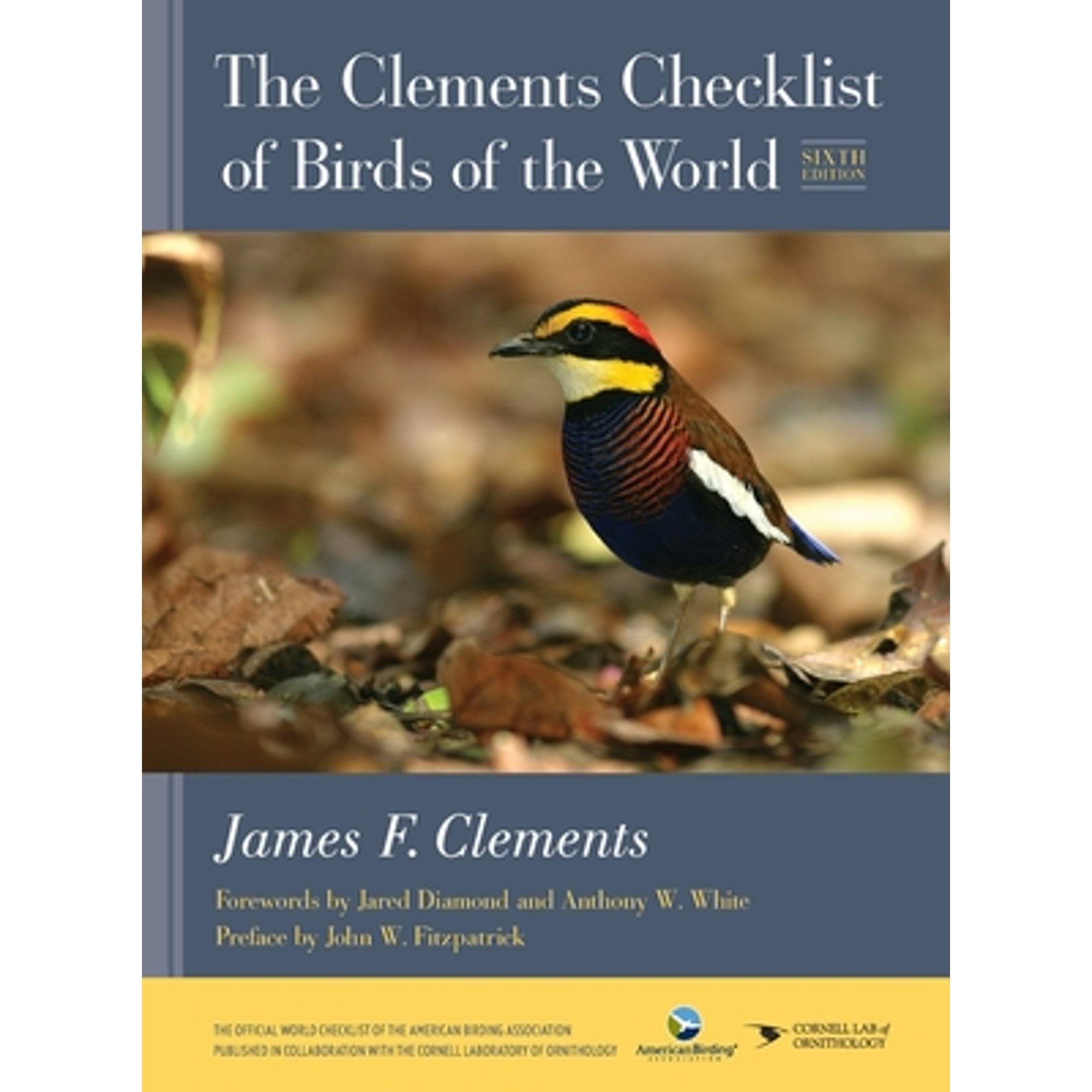 Pre-Owned The Clements Checklist of Birds of the World (Hardcover ...