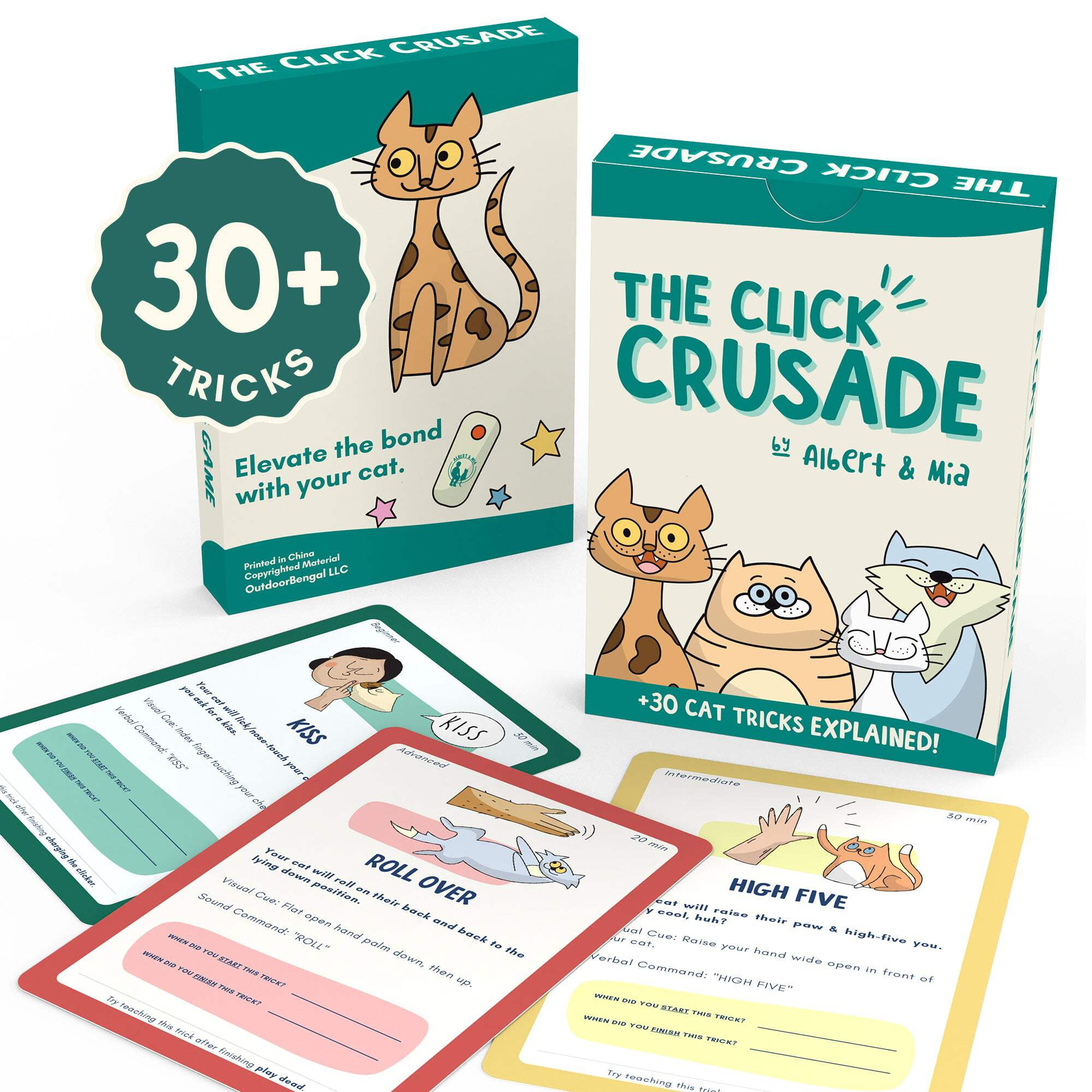 The Click Crusade - Cat Training Card Game - Walmart.com
