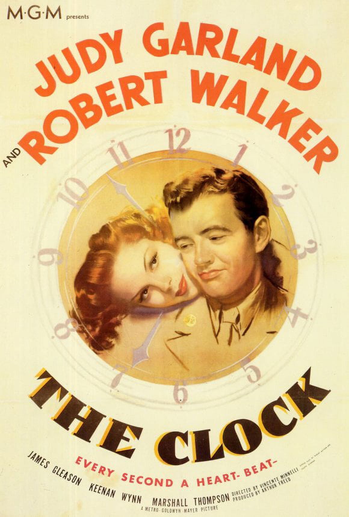 The Clock - movie POSTER (Style A) (27" x 40") (1945) - Walmart.com