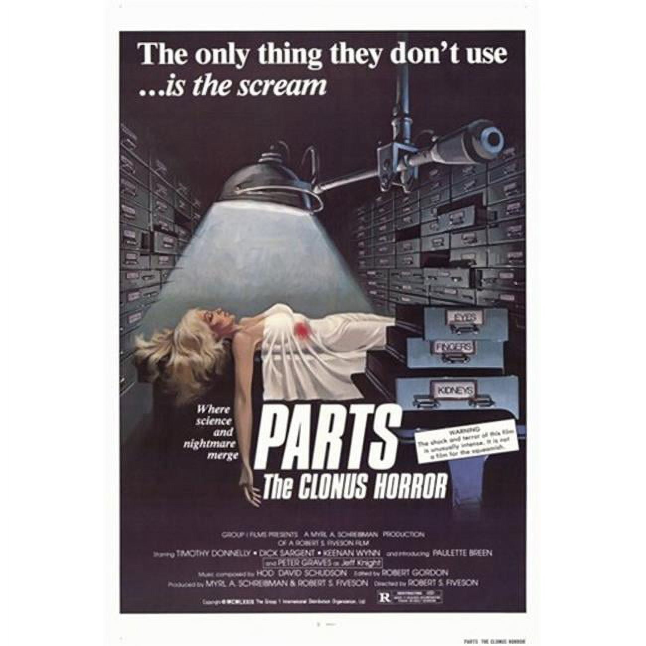 The Clonus Horror Movie Poster - 11 x 17 in. - Walmart.com