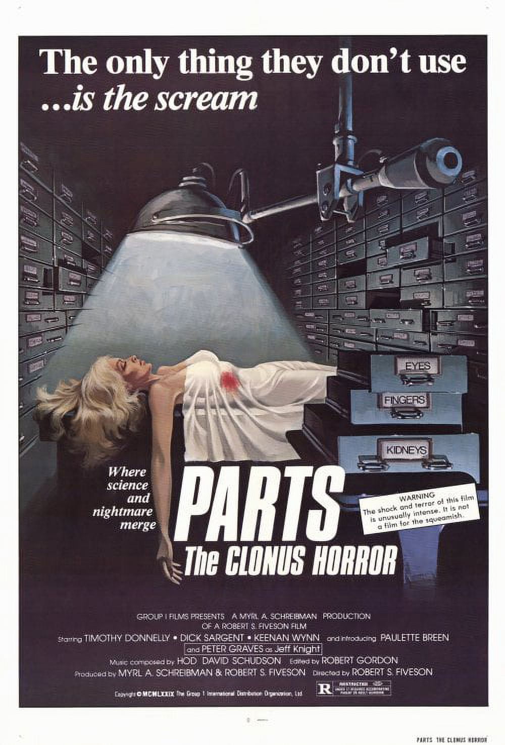 The Clonus Horror - movie POSTER (Style A) (11" x 17") (1980) - Walmart.com