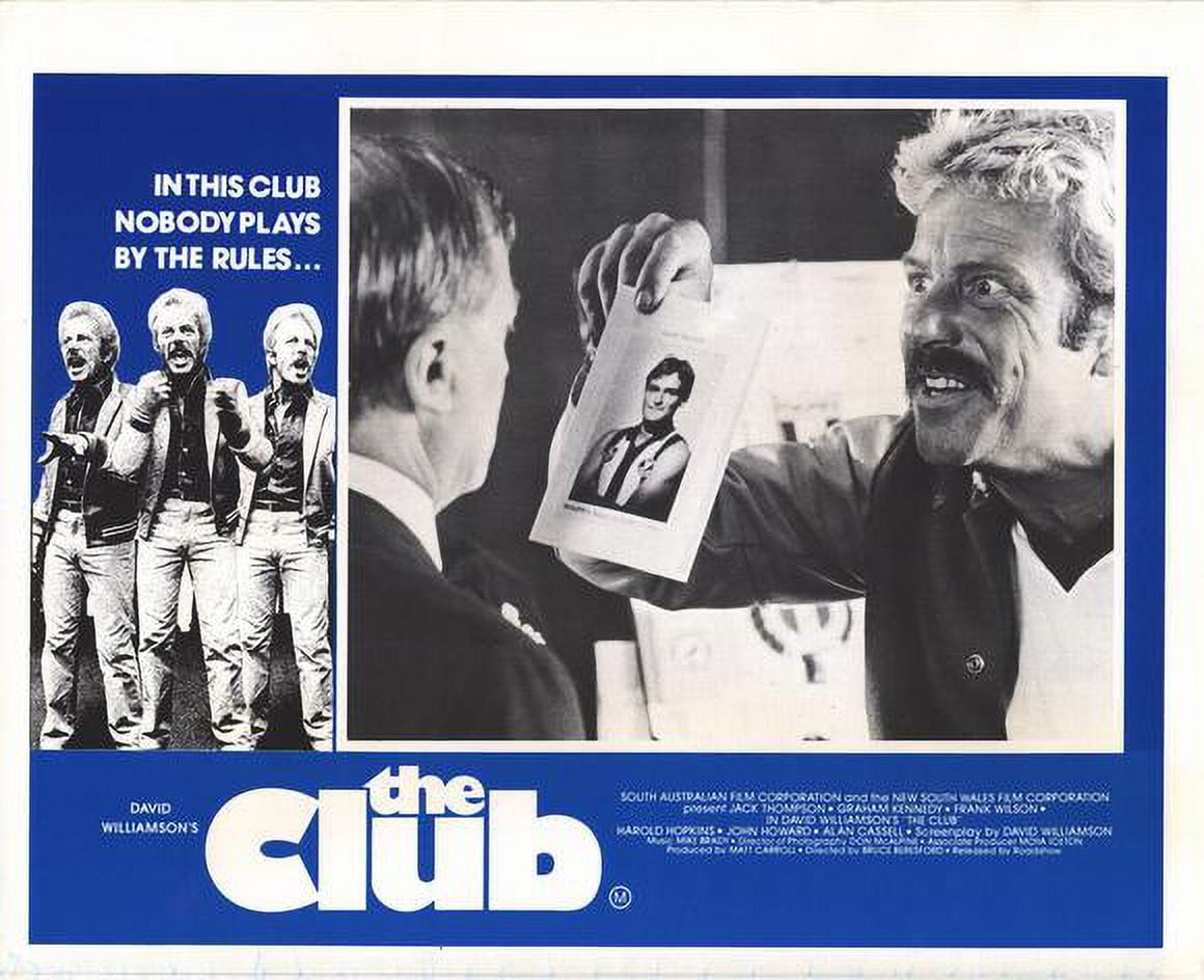 The Club - movie POSTER (Style B) (11" x 14") (1980) - Walmart.com