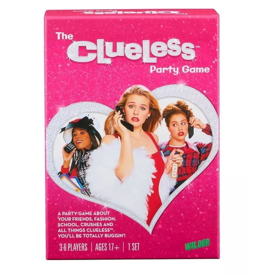 Wilder's Clueless Spinner Party Game for Adults, Fun Board Game with ...